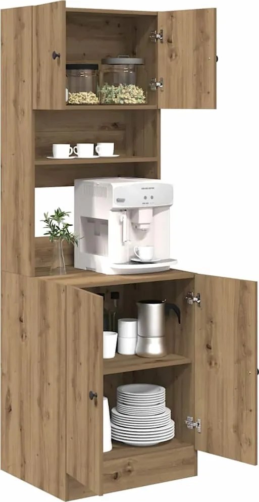 Kuchyňský bufet Artisanový dub 60 x 50 x 180 cm 3365556