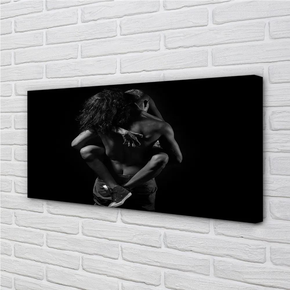Obrazy na plátně Muž a žena 140x70 cm