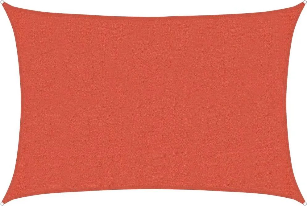 Stínící plachta 160 g/m² cihlová 2,5 x 3,5 m HDPE 311343
