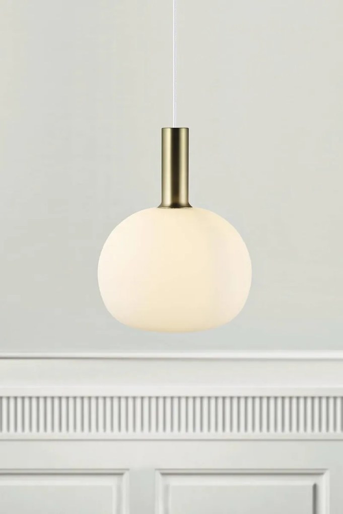 Závěsný lustr z opálového skla Alton pro žárovku E27 ø25cm  - Nordlux