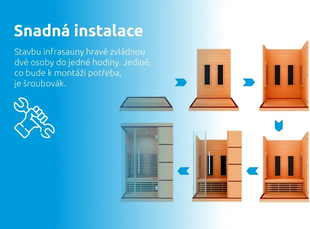 Marimex | Infrasauna Marimex POPULAR 4003 XXL s Wi-Fi (FSC) | 11106028