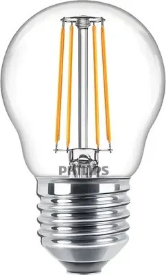 Philips CorePro LEDLuster P45 E27 4,3W čirá / LED žárovka / 470lm / 27