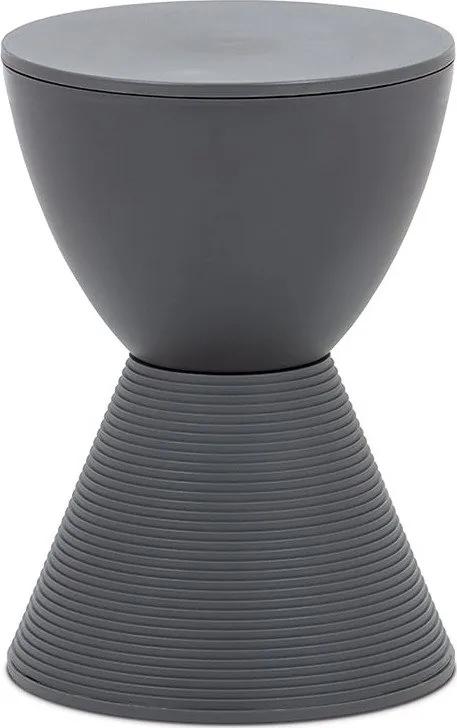 Autronic Taburet, plast šedý CT-750 GREY