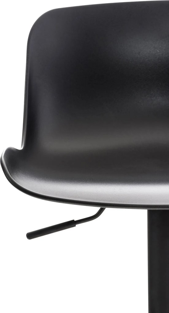 Sada 4 barových židlí Almada – černá