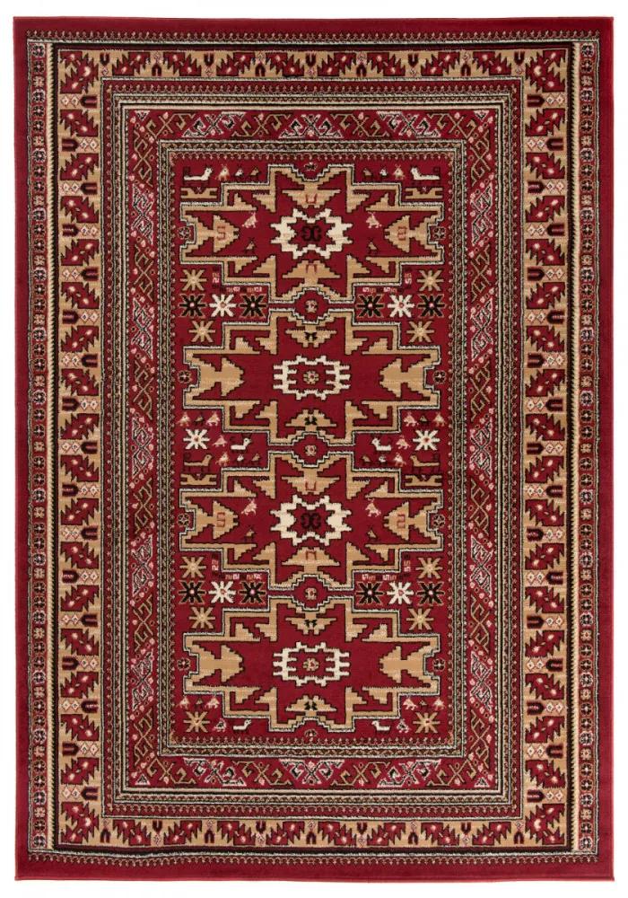 Kusový koberec PP Eufrat červený 2, Velikosti 80x150cm