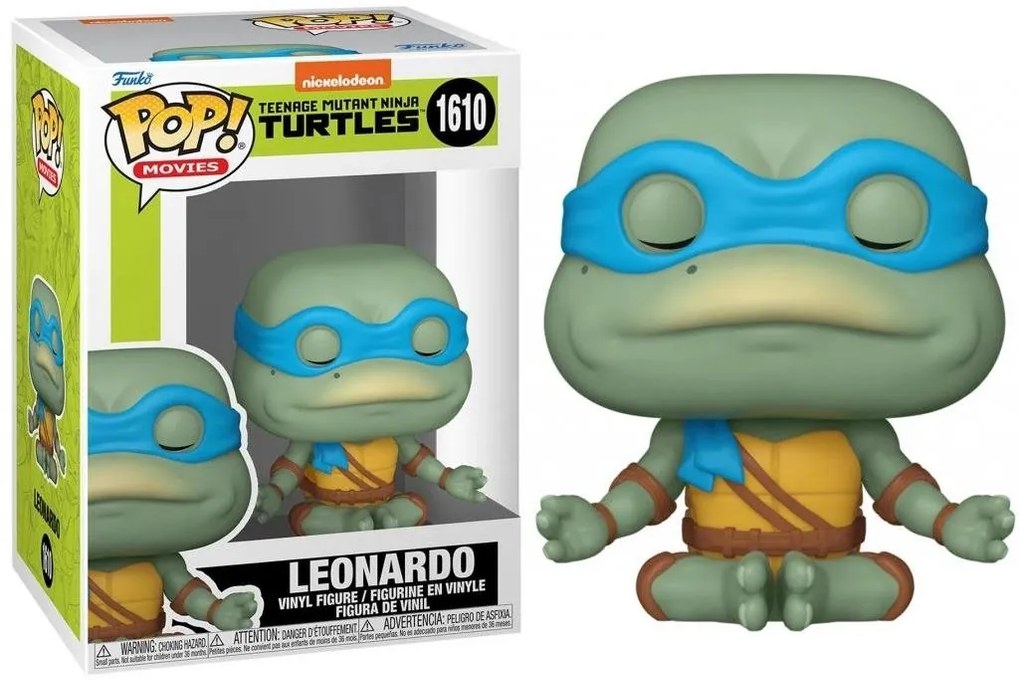 Funko pop! teenage mutant ninja turtles leonardo meditating 1610
