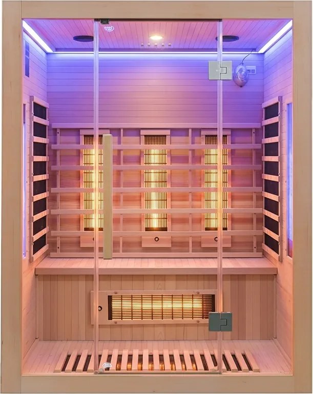 BPS-koupelny Infrasauna Relax HYD-2911 150x120, 3-4 osoby