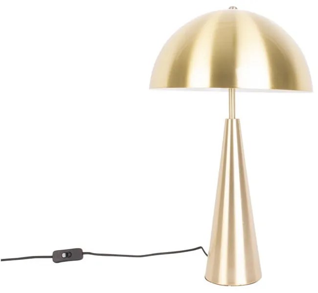 Stolní lampa ve zlaté barvě Leitmotiv Sublime, výška 51 cm