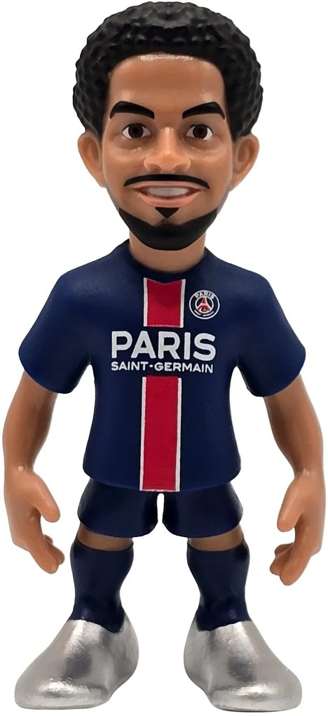 Minix football 7 cm: club psg - warren zaire