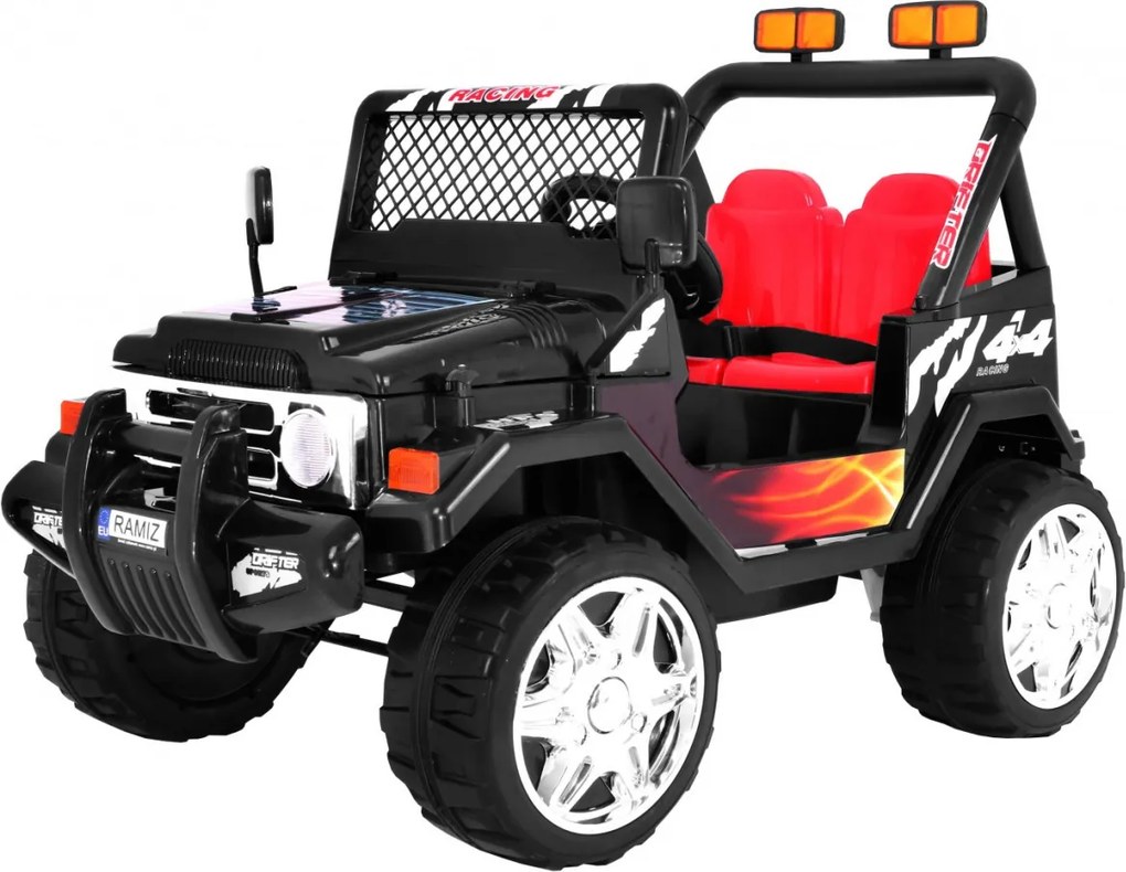Ramiz Dětské terénní auto na baterie Raptor Drifter černé