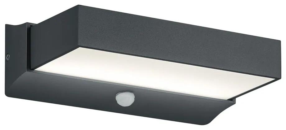 LED nástěnné venkovní svítidlo se senzorem pohybu (výška 7 cm) Cuando – Trio