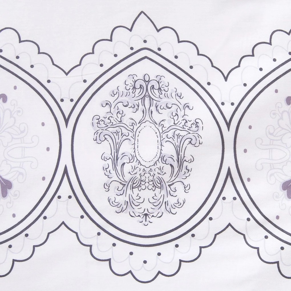 SATÉNOVÉ POVLEČENÍ SATINLOVE 200X220 CM, 2KS 70X80 CM VZOROVANÉ