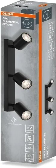 Osram - Bodové svítidlo ELEMENTAL 3xGU10/6W/230V