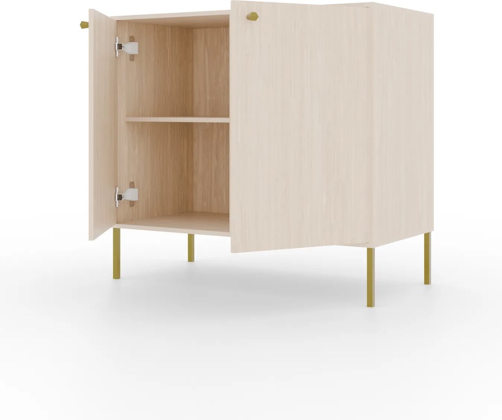 ADRK Furniture Komoda 2D Tili ADRK-CHES-TIL-2D-BS
