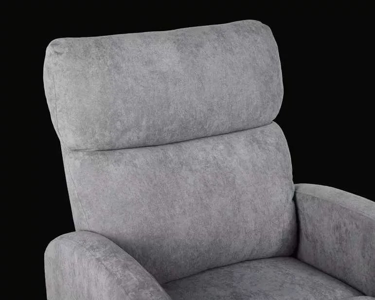 LuxuryForm DESIGN Televizní křeslo BRUNO otočné s polohováním - šedé