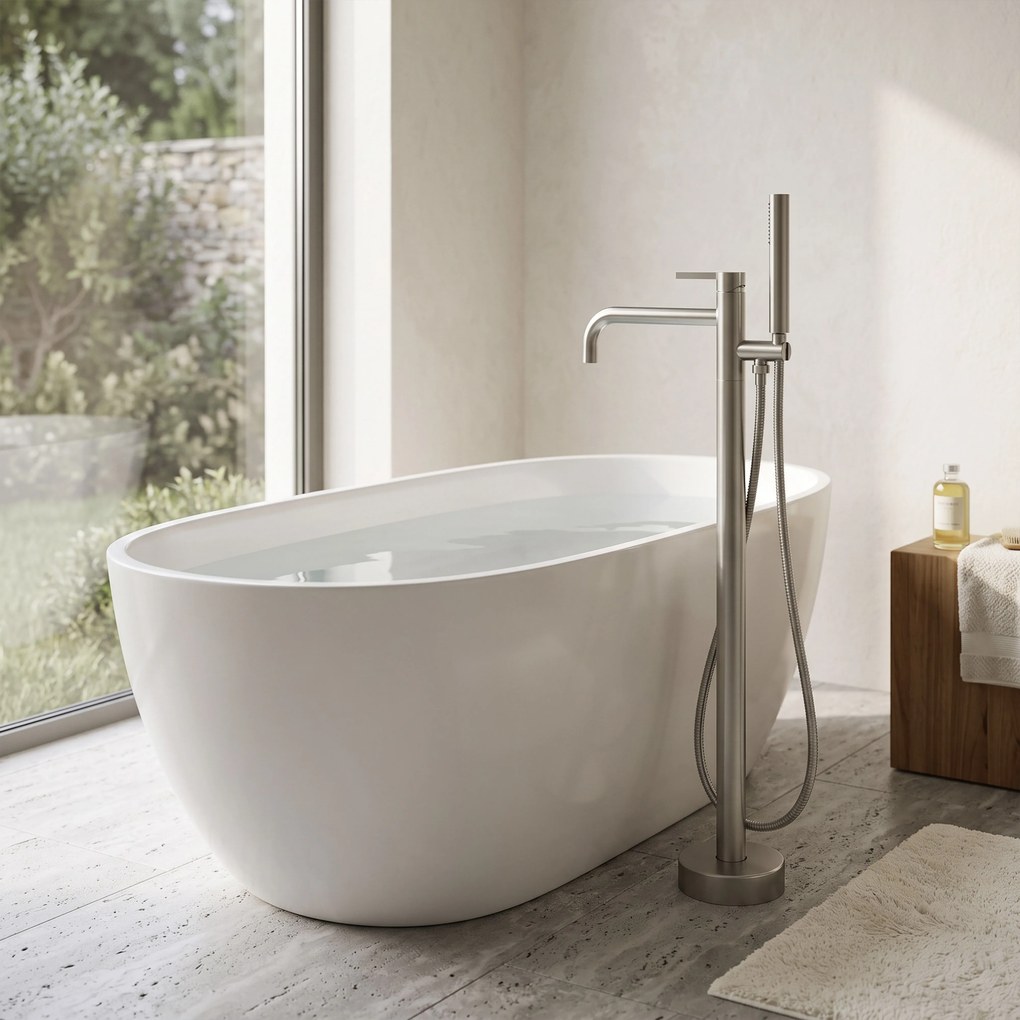 Rea, Volně stojící baterie Rea Foster Brush Nickel, REA-B2252