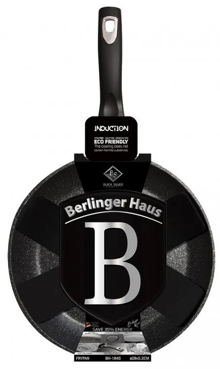 BERLINGER HAUS - Pánev 28cm Black Silver