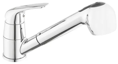 Dřezová baterie Ceramia S-Line Pro s vytahovací sprškou, 2 proudy chrom SIKOBSLPRO283