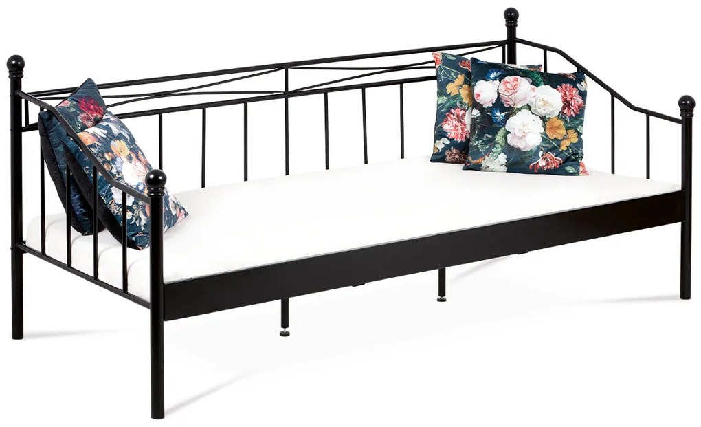 Postel 90x200cm BED-1905 BK černá Autronic Černá