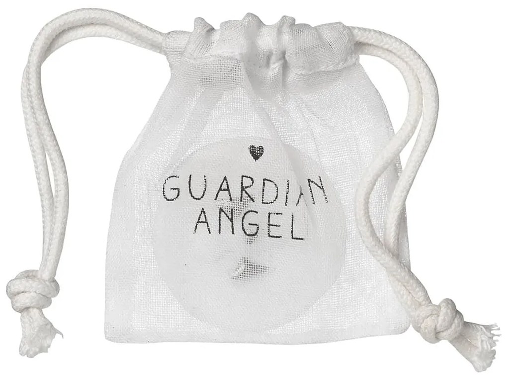 räder Porcelánový talisman Guardian Angel, bílá barva, porcelán