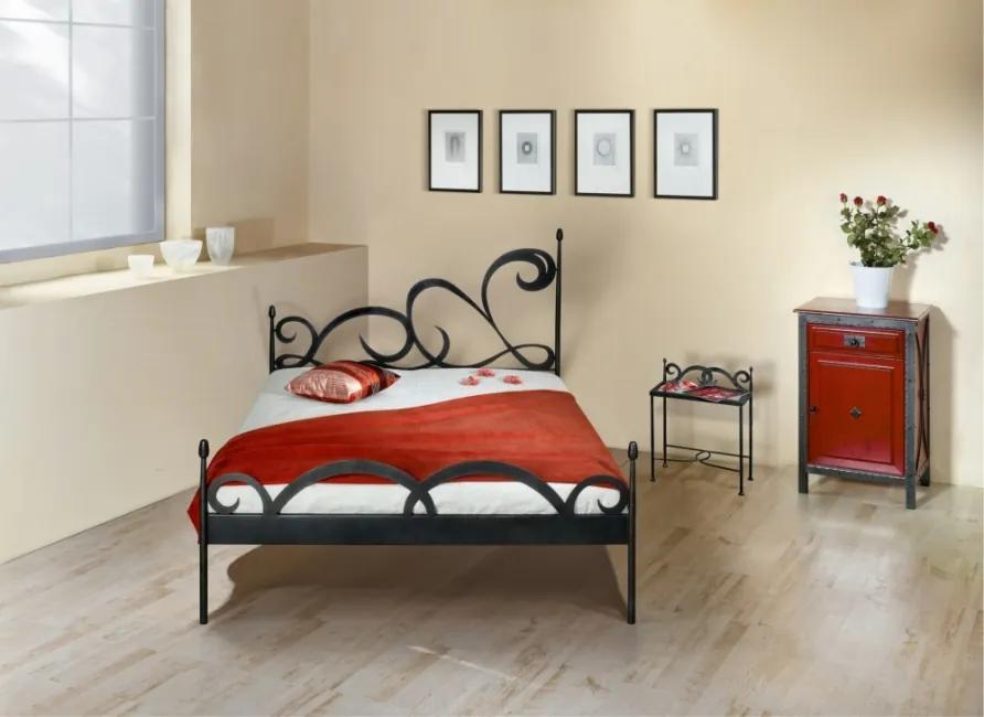 Iron Art CARTAGENA kovaná postel pro rozměr matrace: 180 x 200 cm
