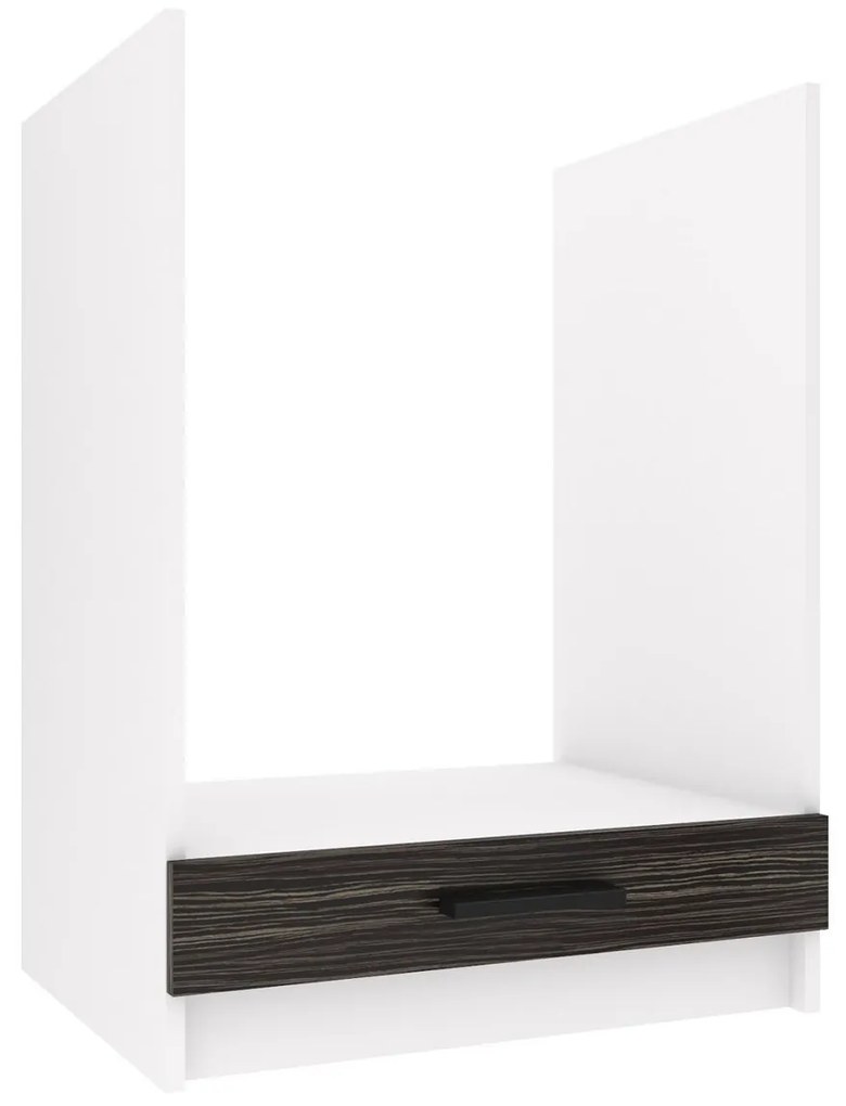 Kuchyňská skříňka Belini spodní pro vestavnou troubu 60 cm královský eben bez pracovní desky  TOR SDP60/0/WT/HK/0/B1