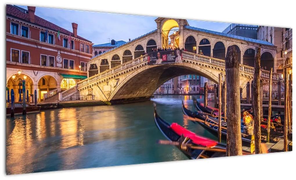 Obraz na stěnu - most v Benátkách (100x40cm)