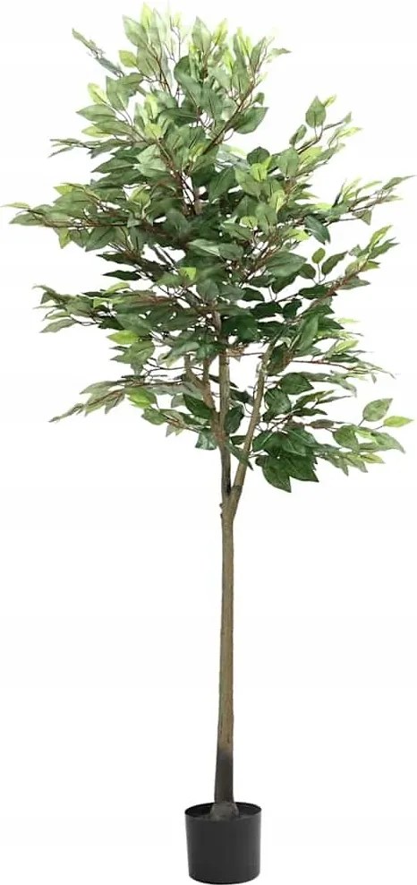 Umělý Strom Ficus 756 Listů 170 CM Zelený