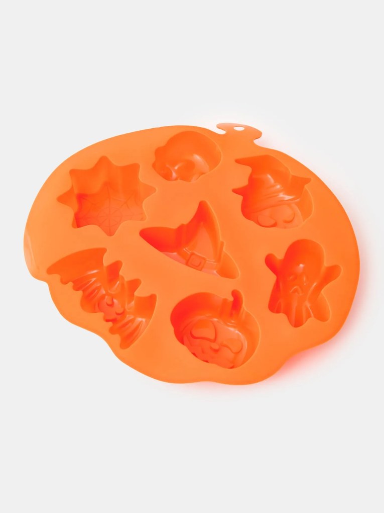 Sinsay - Silikonová forma na pečení s halloweenským motivem - oranžová