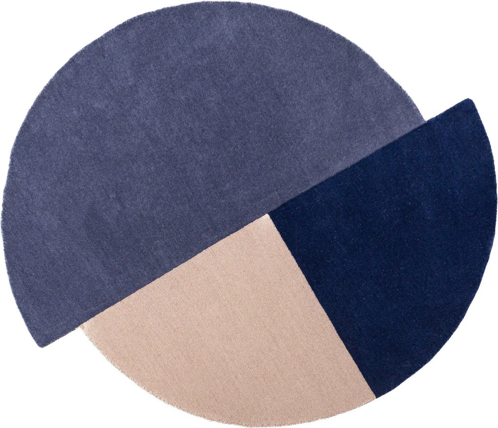 XXXLutz VLNĚNÝ KOBEREC, 200 cm modrá Flair Rugs - Online Only koberce & rohožky - 003165031502