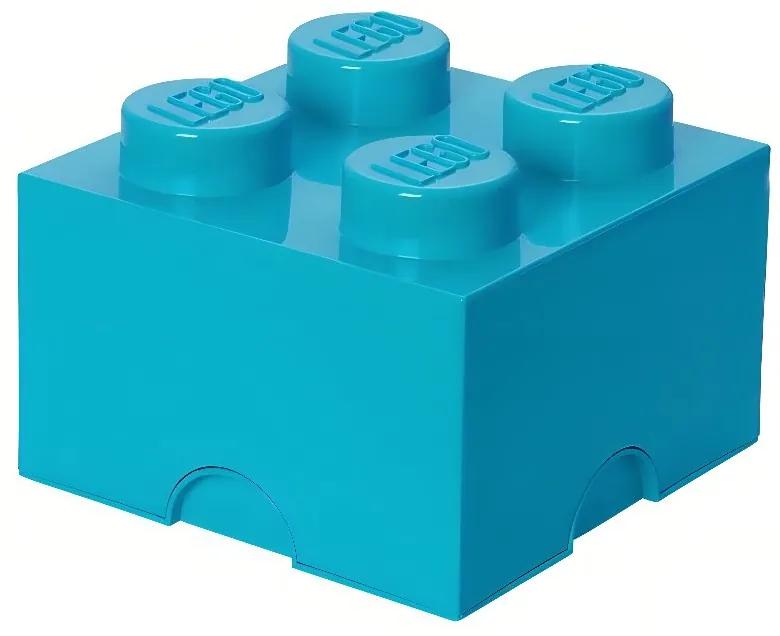 OnaDnes -20% Lego® Azurově modrý úložný box LEGO® Smart 25 x 25 cm