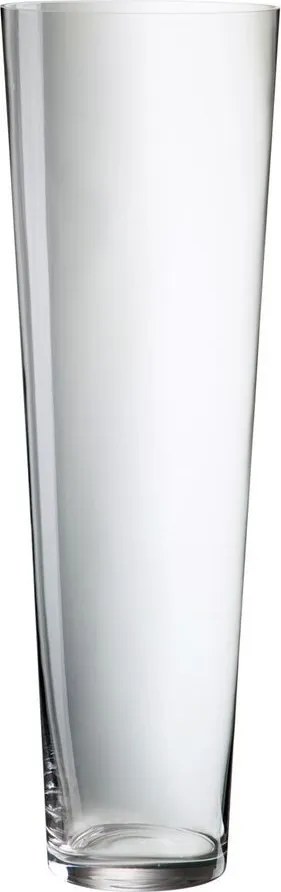 Transparentní skleněná váza Tow - Ø 19,5*70 cm