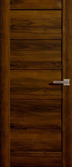 Interiérové dveře vasco doors BRAGA plné, model 1 Průchozí rozměr: 70 x 197 cm, Orientace dveří: Levé dveře, Dekor: Dub Aljaška