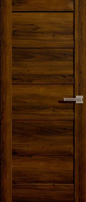 Interiérové dveře vasco doors BRAGA plné, model 1 Průchozí rozměr: 70 x 197 cm, Orientace dveří: Levé dveře, Dekor: Dub Santa
