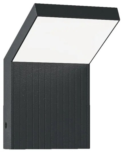 Brilagi - LED Venkovní nástěnné svítidlo RIANO LED/8W/230V antracit IP65