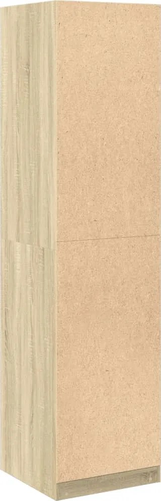 Šatní skříň dub sonoma 50 x 50 x 200 cm kompozitní dřevo 3307785