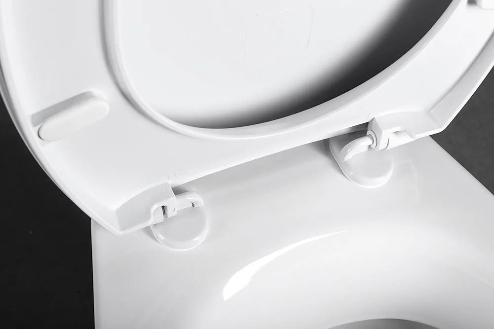 Aqualine Aqualine, FIXET WC sedátko, bílá, ST278