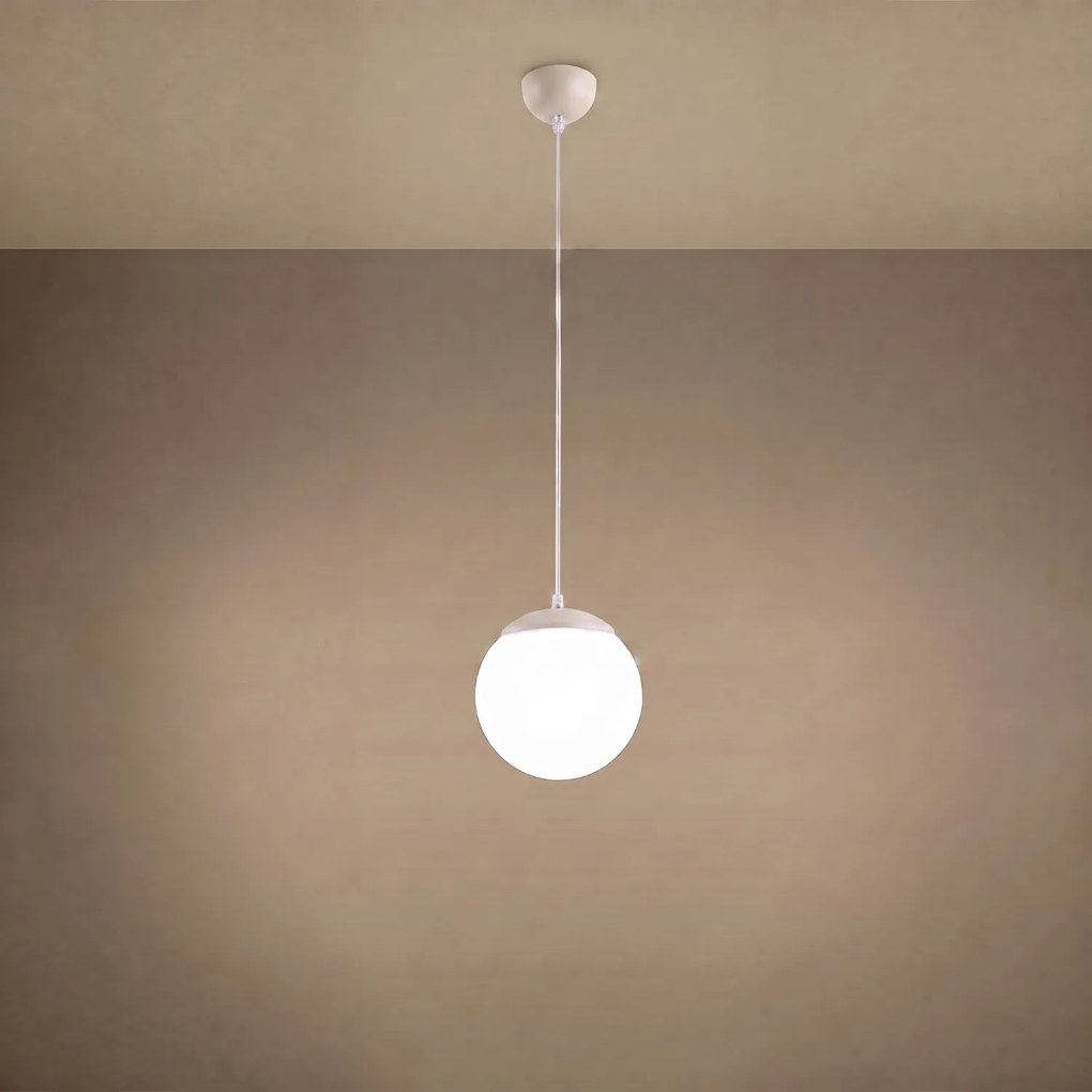 Sollux Lighting Závěsné svítidlo UGO 20 béžové