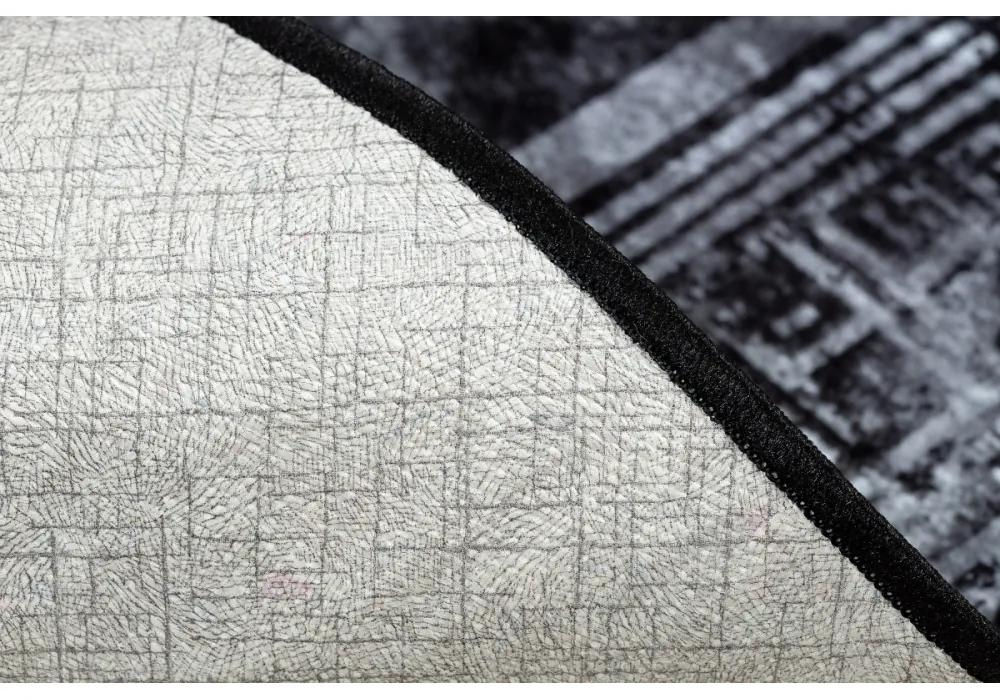 Kusový koberec Adoni černobílý 80x150cm