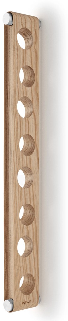 EVA SOLO Závěsný regál na lahve z dubového dřeva Nordic Kitchen