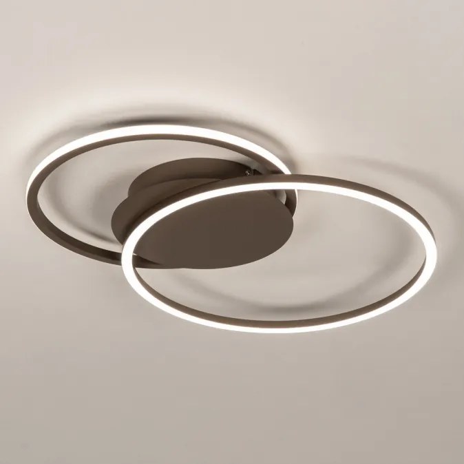 Stropní stmívatelné LED svítidlo Omega 540 Brown