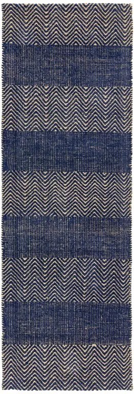 Modrý koberec Rebel Navy Blue Rozměry: 100x150 cm
