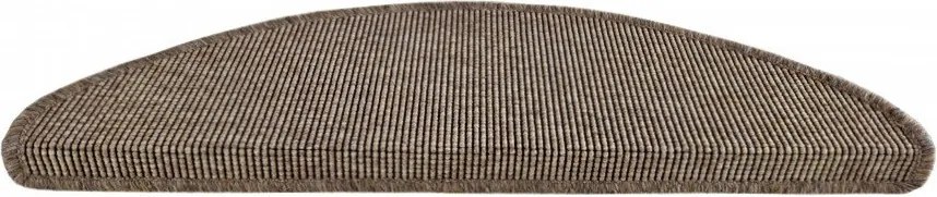 Vopi Nášlapy na schody Nature NEW přírodní půlkruh, samolepící - 24x65 půlkruh (rozměr včetně ohybu)