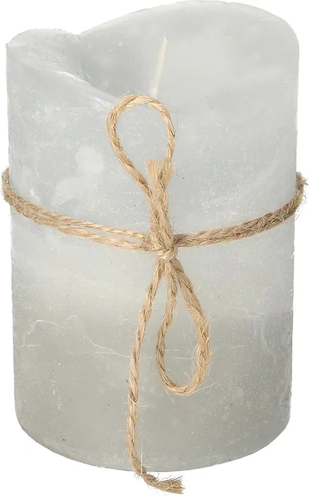 Svíčka Dorotea 10cm grey cristal