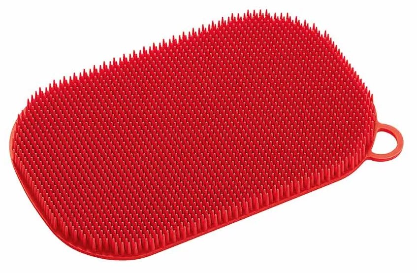 Küchenprofi TREND Kuchyňská houba silikon 13x8,2 cm červená