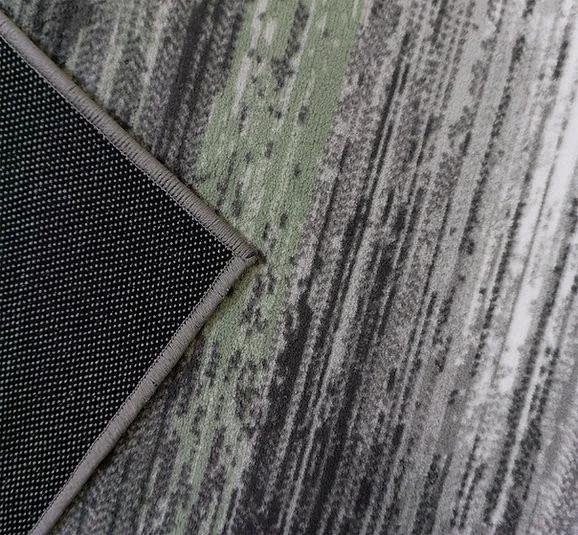 Vopi | Kusový koberec Accra 6505 grey green - 60 x 100 cm