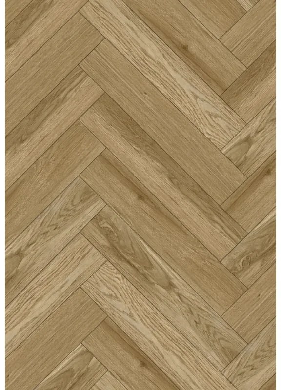 Mexen Manhattan herringbone, vinylová podlaha 570 x 95 mm LVT Dryback 2,5 mm, PVC podklad, 4stranná V-drážka, dub, F1473-0570-095-255-4V1-01