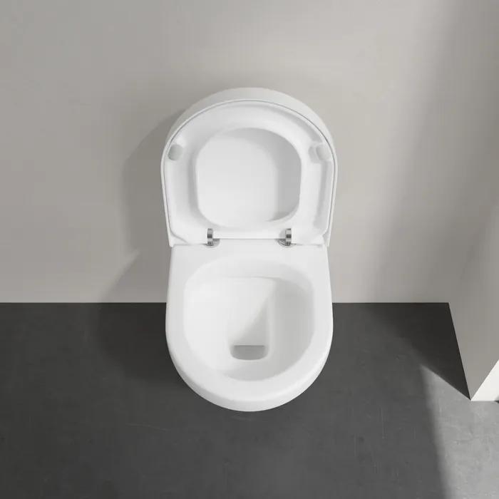 VILLEROY & BOCH Villeroy &amp; Boch ARCHITECTURA - WC mísa bezrámová, 480x350x340 mm, závěsný model, DirectFlush, bílá Alpin CeramicPlus 4687R0R1
