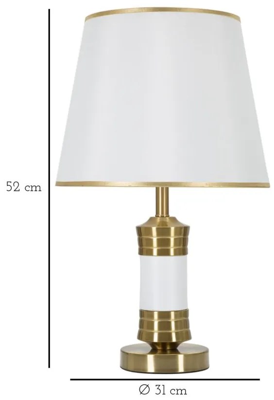 Stojací lampa WHITY 31 x 52 cm