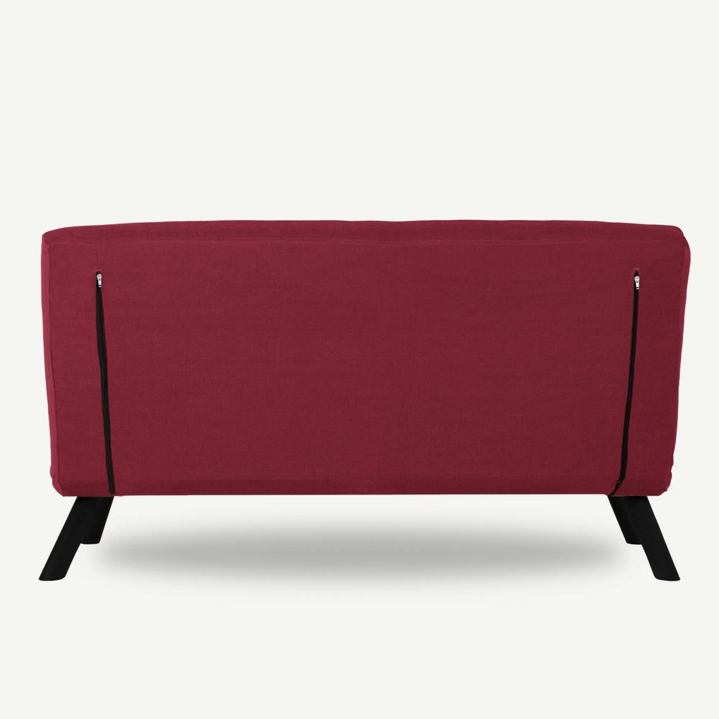 Atelier del Sofa 2-místná pohovka Sando 2-Seater - Maroon, Kaštanová